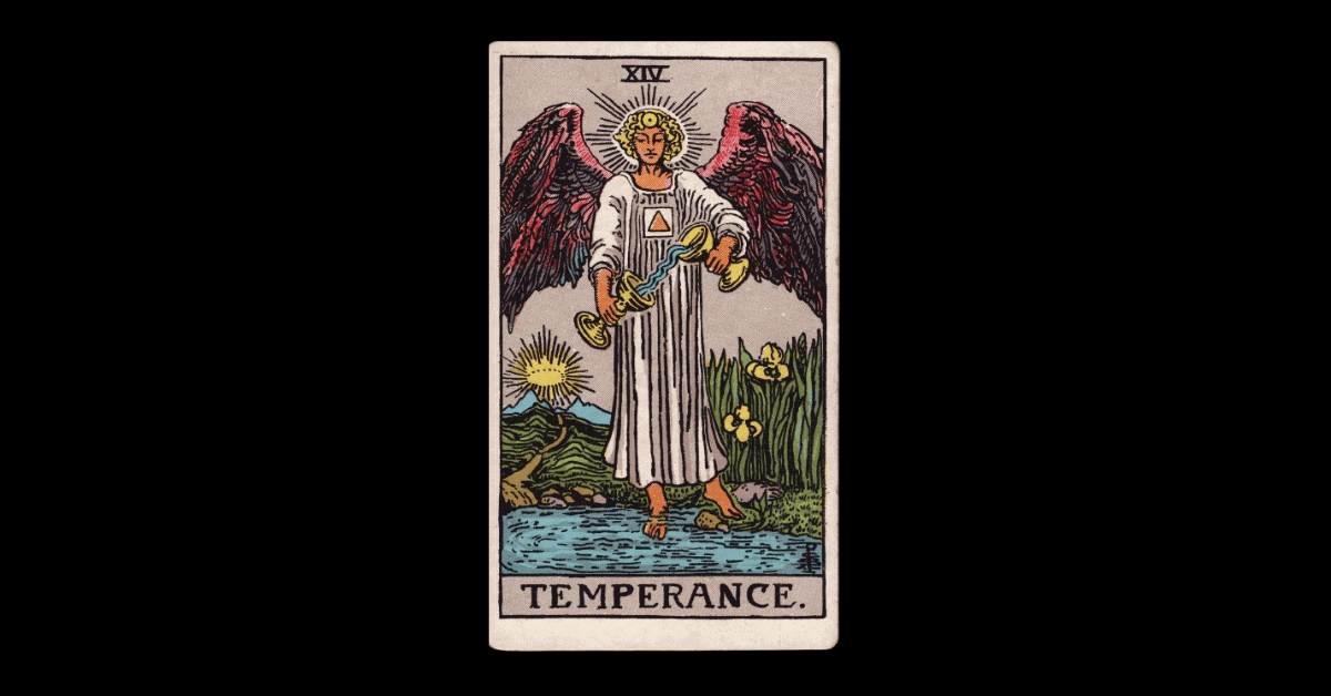 Temperance Card: Upright & Reversed | YesNoTarot.com