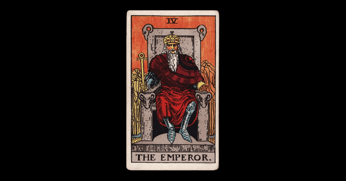 The Emperor Tarot Card: Upright & Reversed | YesNoTarot.com